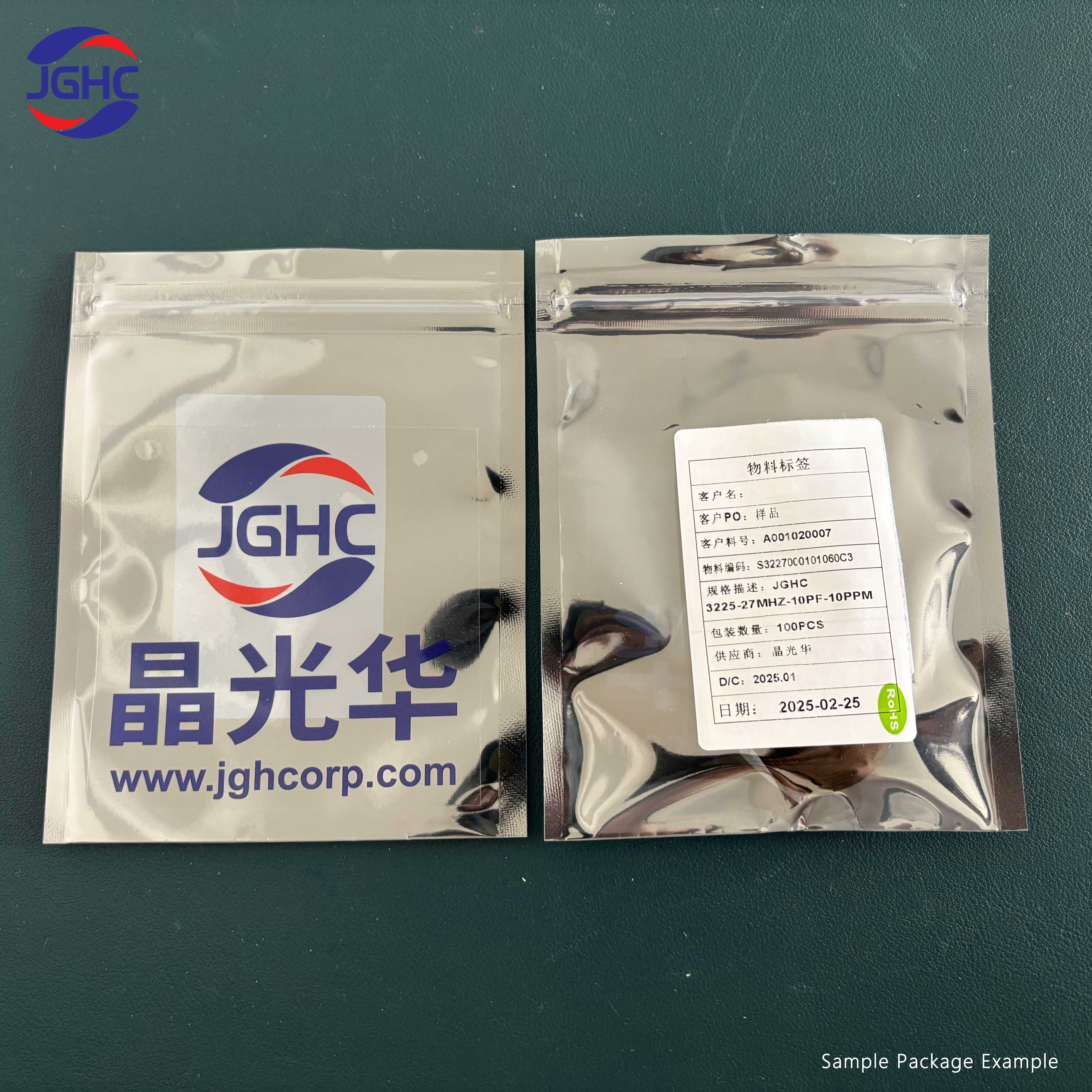 Buy Jghc Glass3225 Crystal Resonator from Shenzhen Jingguanghua ...