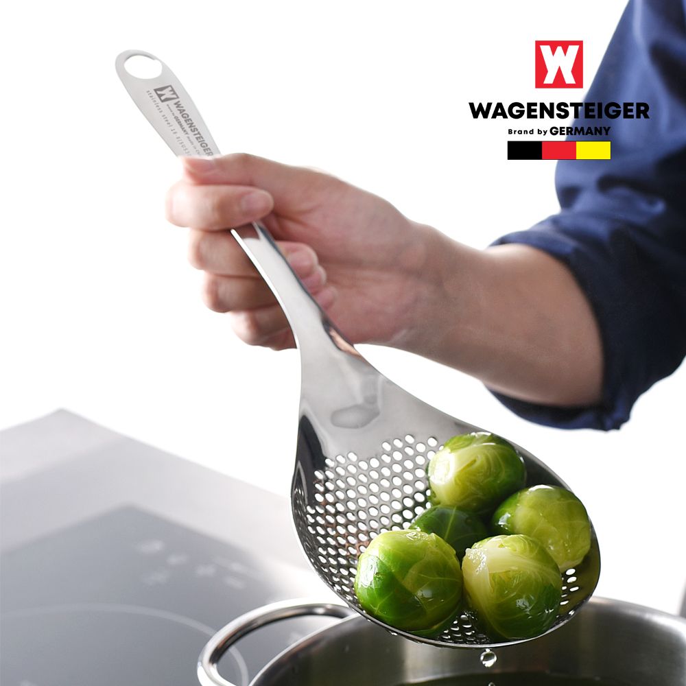 Buy Stainless Steel Skimmer Slotted Spoon, Ladle For Cooking And Deep ...