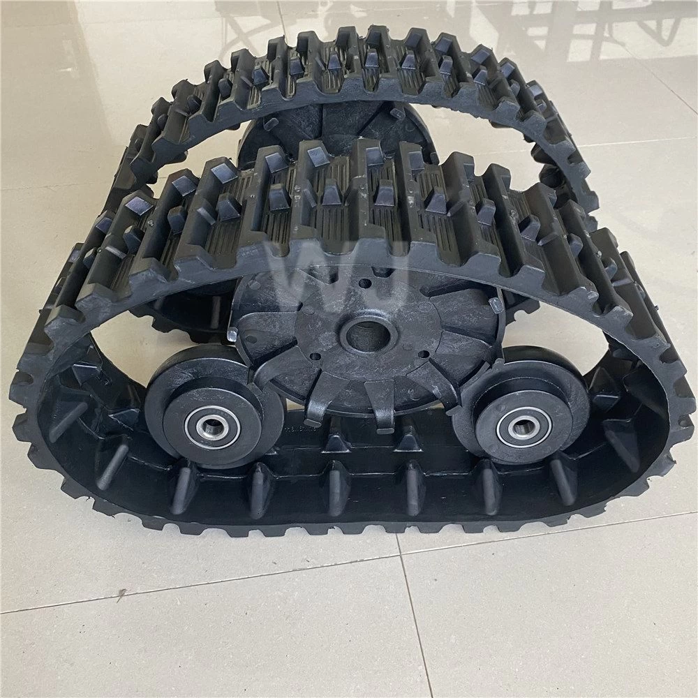 Buy Rubber Track And Wheels Sets For Atv Utv Buggy Quad Snowmobile ...