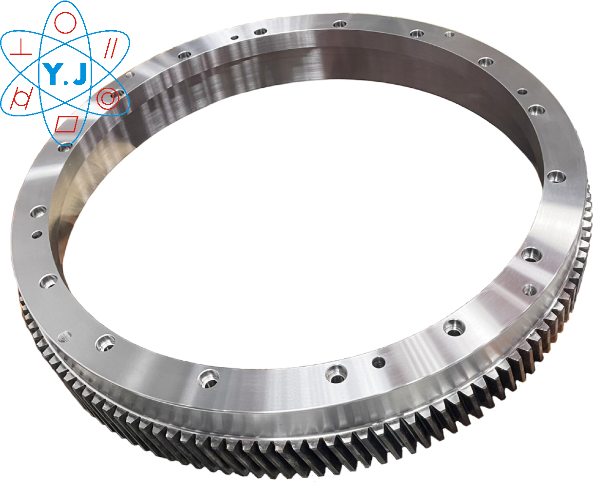Buy Slewing Ring With Outer Gears from Yuan Jing Precision Co., Ltd ...