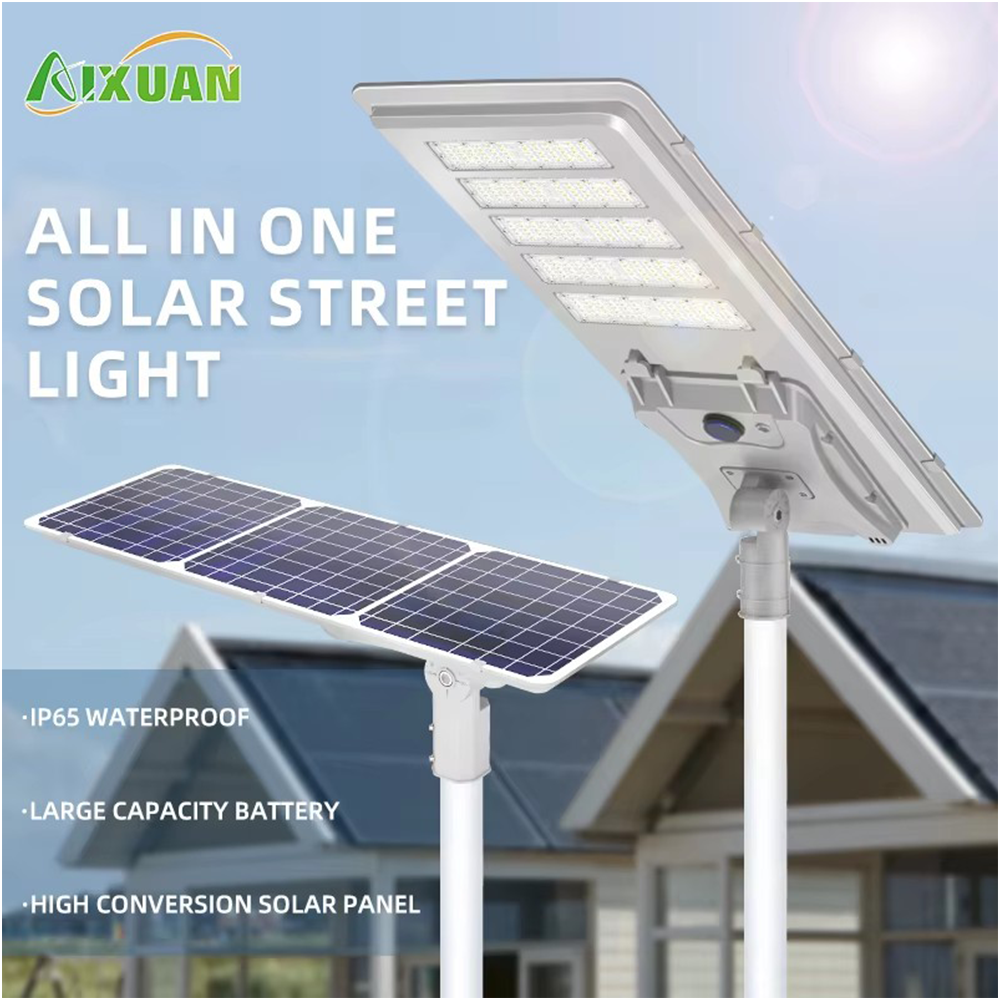 Buy Aluminum Integrated Solar Light 50w 100w 150w 200w Solar Garden ...