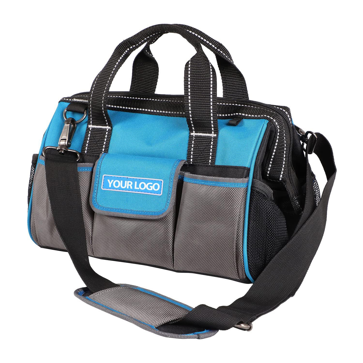 Buy Wide Mouth Tool Bag,10-inch Tool Storage Bags Small Tool Bag ...