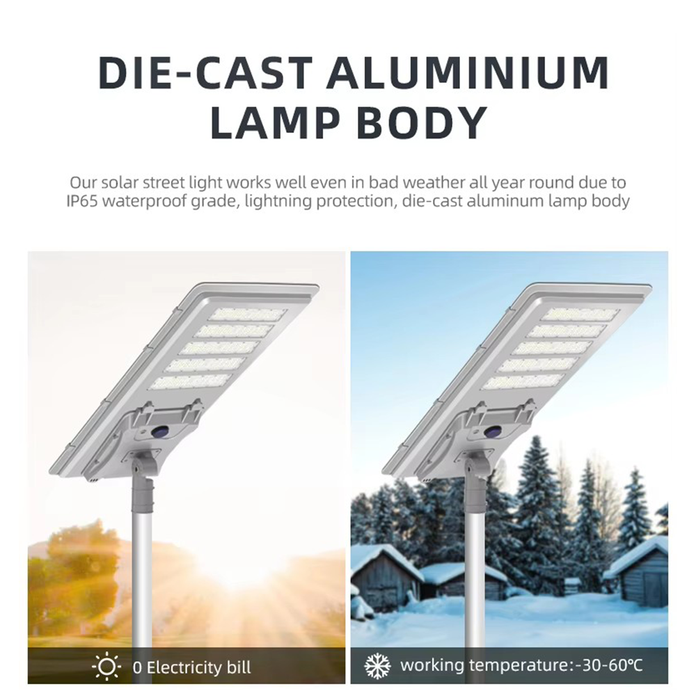 Buy Aluminum Integrated Solar Light 50w 100w 150w 200w Solar Garden ...