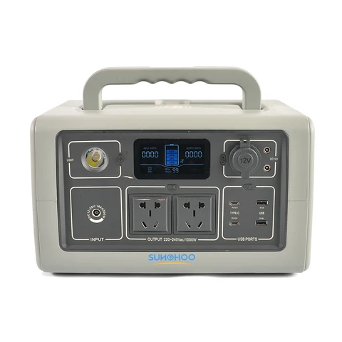 Buy 1000w 768wh Lifepo4 Lithium Portable Power Station Portable Power ...