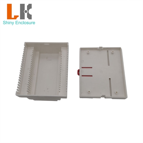Buy 107*88*59mm Plastic Din Rail Project Box Electronics Enclosure With ...