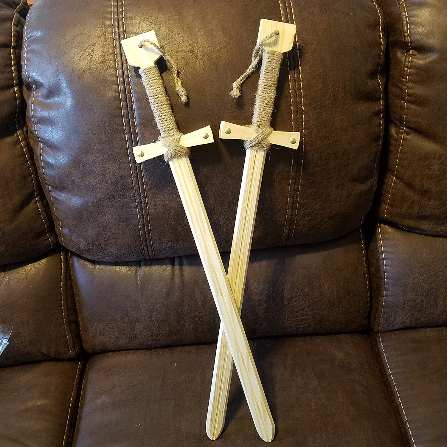 Buy 2-pack - Wooden Toy Sword - Knights Of The Round Table Style ...