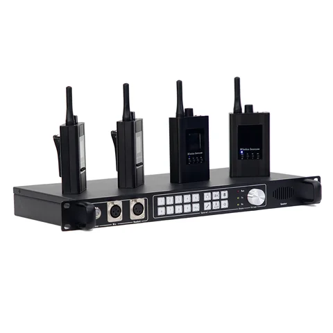Buy 910st 4 Channels System Interphone Director Equipment With Fm Radio ...