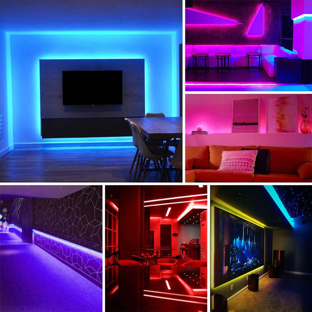 Buy Alexa Smart Wifi Led Light Strip Multicolor Waterproof Ip65 Strip ...