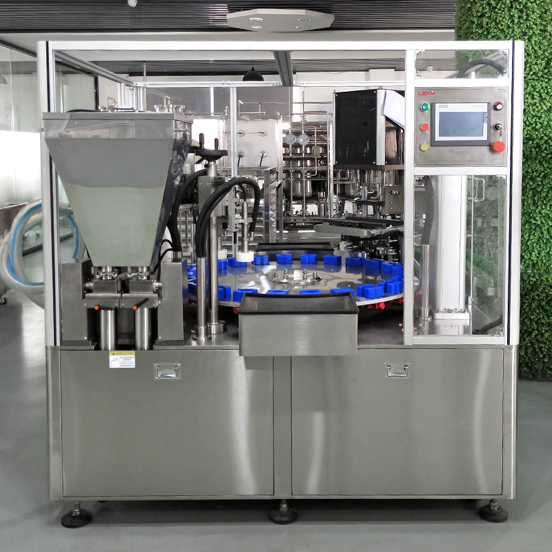 Buy Automatic 5-500ml Lotion Cream Filling And Capping Machine For ...