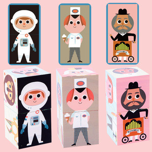 Buy Cartoon Changeable Character Puzzle Building Blocks For Children's ...