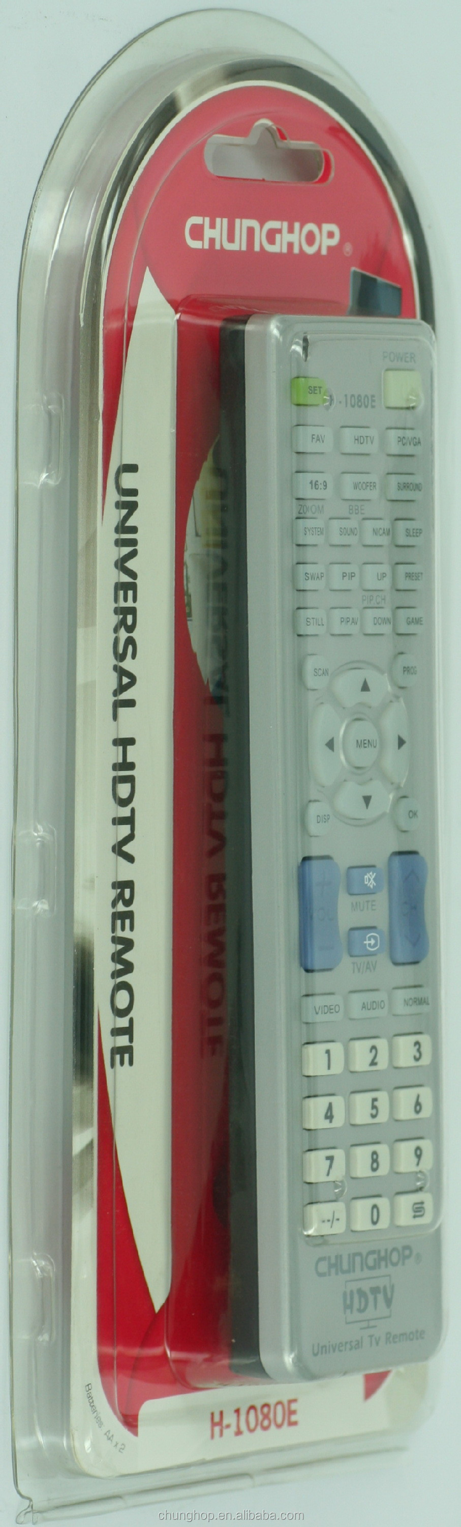 Buy Chunghop H-1080e Ir Universal Tv Remote Control from Chunghop ...