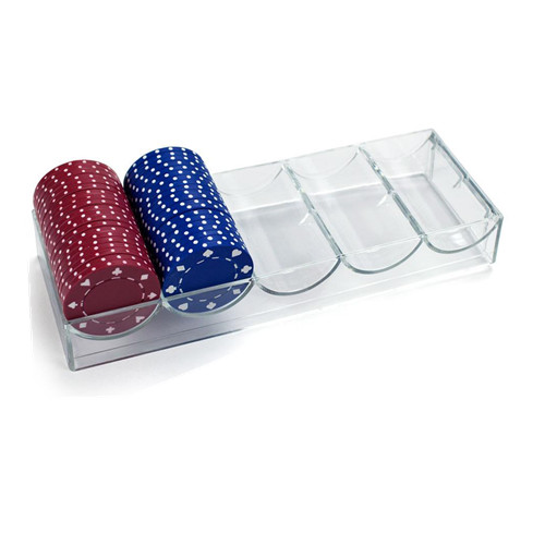 Buy Clear Poker Chip Holder Tray Custom Acrylic Poker Chip Case from ...