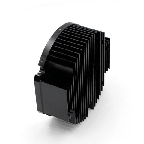 Buy Custom Cooling Aluminum Round Led Heatsink Extrusion Extruded Cnc ...