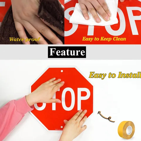 Buy Custom Danger Traffic Warning Signs For Sale Yellow Triangle Kids ...