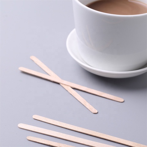 Buy Custom Individually Wrapped Birch Wood Stirrer Sticks 165 Eco ...