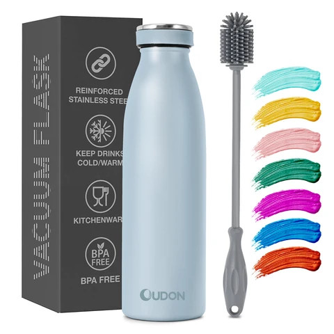 Buy Eco-friendly Bullet Shaped 350ml 500ml 750ml 1000ml Stainless Steel ...