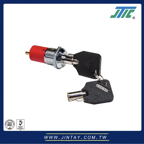 Buy Electronic Key Switch On Off Lock Switch Lock Security Power Switch ...
