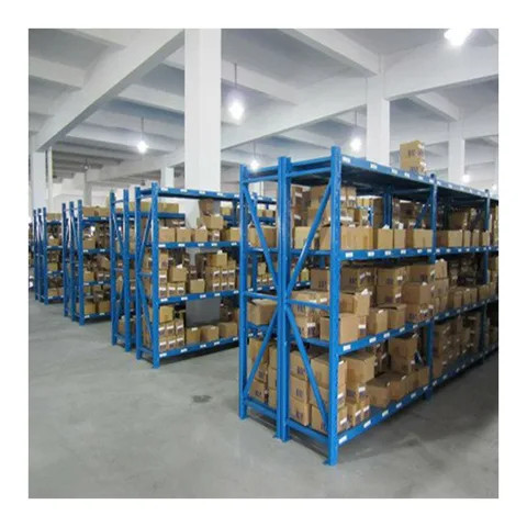 Buy Electrostatic Spray 4 Layers Medium Storage Rack Knocked-down ...