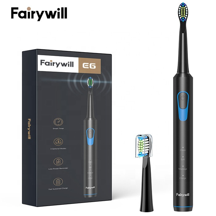 Buy Fairywill Fw E6 6* Brush Head Fairy Will Cheap Portable Vibrate B ...