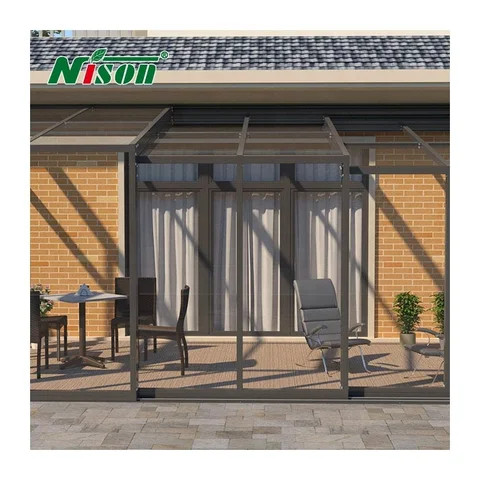 Buy Foldable Standalone Glass Aluminum Move The Sun Room Lean To Glass ...