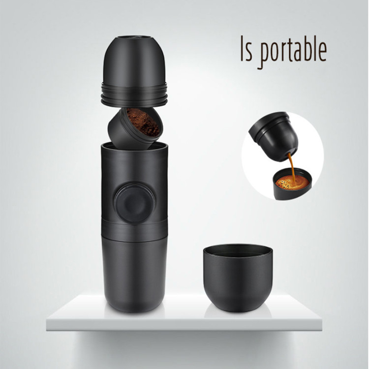Buy Hand In Hand Press Espresso Machine Portable Manual Coffee Cup Mini ...
