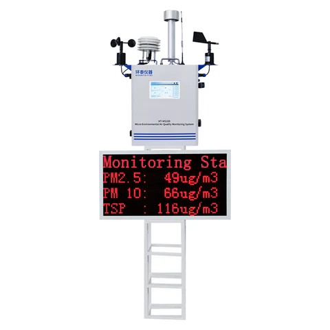 Buy Ht-ms100 Air Quality Monitoring Station Particulate Matter Monitor ...
