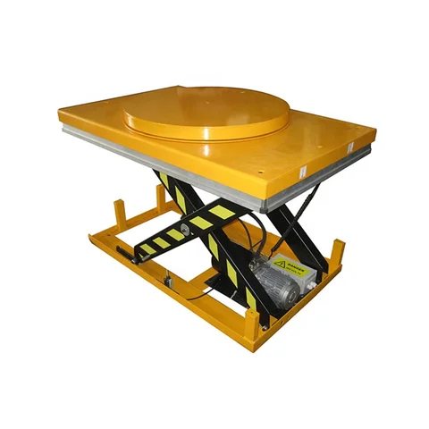 Buy Hydraulic Circular Round Revolving Stage Turner Vehicle Lift Table ...