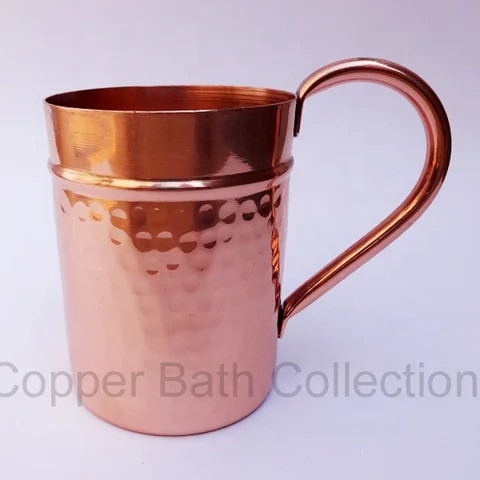 Buy Indian Suppliers 100% Copper Moscow Mule Mug Customized Straight ...