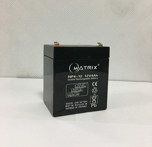 Buy Matrix Power Storage Batteries 12v 4ah Batteryfor Backup from ...