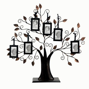Buy Metal Family Tree Photo Frame from Changxing J&C Import And Export ...