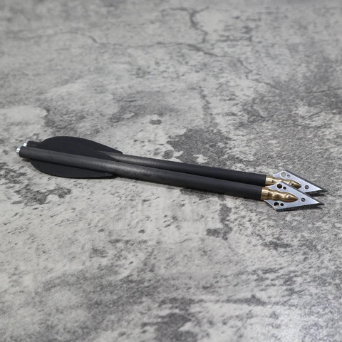 Buy Mixed Carbon 6.5 Inch Crossbow Bolts Broadhead Tips Oem Odm Custom ...