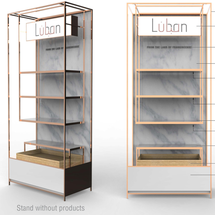 Buy Multipurpose Hair And Beauty Salon Display Showcase Beauty Products ...