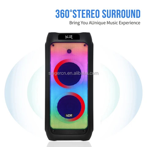 Buy Ndr-1610 Dual 10" New Pa System Speaker Outdoor Professional ...