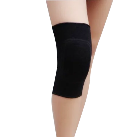 Buy Nylon Knee Brace Compression Sleeve With Silicone Spring Support ...