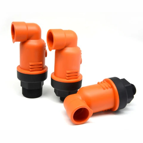 Buy Plastic 2" Bsp Npt Thread Air Valve Automatic Intake And Exhaust ...