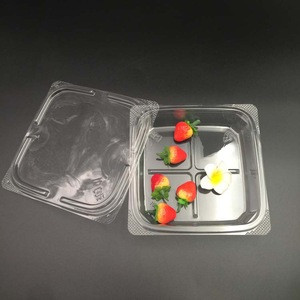 Buy Plastic Clamshell Packaging Tray For Lettuce And Basil Leaves from ...
