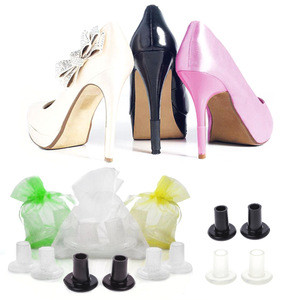 Buy Pvc Plastic High Heels Stiletto Shoes Heel Tip Protector Plastic ...