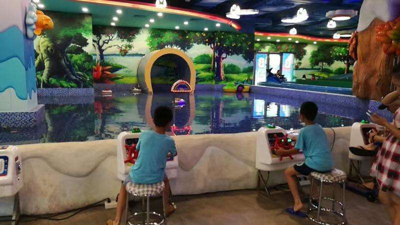 Buy Radio Control Toy Rc Boat Coin Operated Indoor Amusement from ...