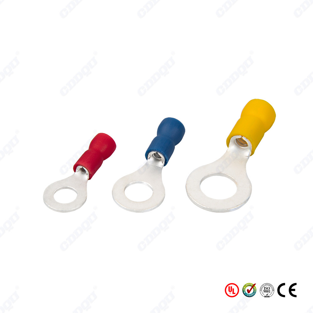 Buy Re1.25-4 Insulated Easy Entry Ring Trminal Copper Crimp Cable Lugs ...