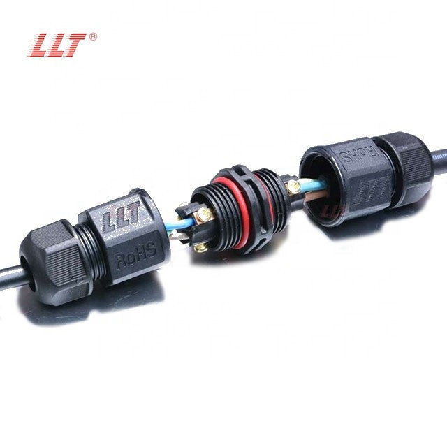 Buy Screw Fixing Cable Joiner Ip68 Waterproof Power Connector from ...