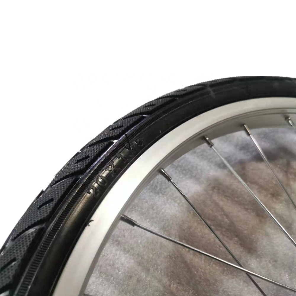 Buy Solid Rubber Bike Tyre Airless Tire Bicycle 20x1.75 24x1.75 from ...