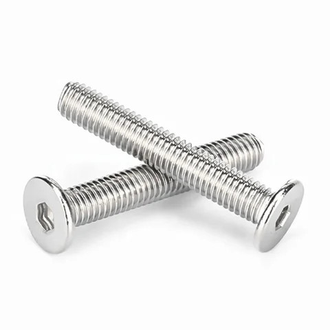 Buy Ss Hex Socket Allen Wafer Ultra Low Profile Thin Flat Head Machine Screws from D & T ...