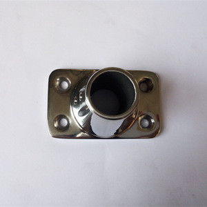 Buy Stainless Steel Pipe Stanchion Base Marine Hardware For Ship &yacht ...