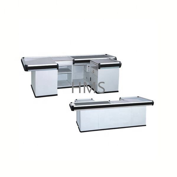 Buy Supermarket Checkout Counter Cashier Table Checkout Counter With ...