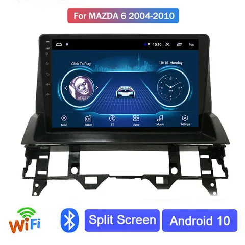 Buy Touch Screen Android 11 Radio Car Video Stereo Multimedia Screen ...