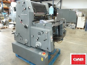 Buy Used Gto 52 Single Colour Offset Printer from GAB SUPPLIES LTD ...