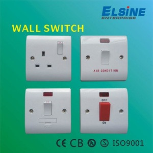 Buy V Series British Style Wall Switch And Socket from Wenzhou Elsine ...