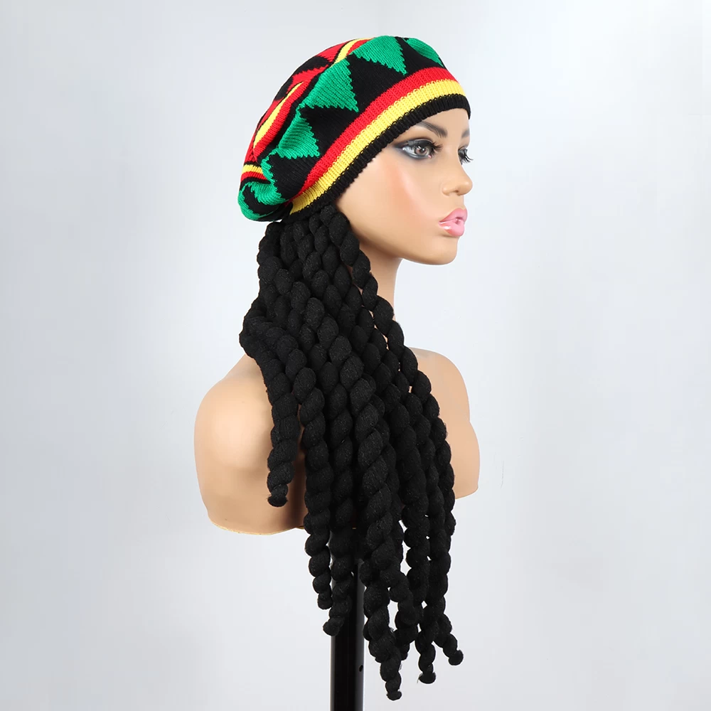 Buy Vast Wholesale Winter Hats Reggae Jamaican Style Knitted Rasta Hat ...