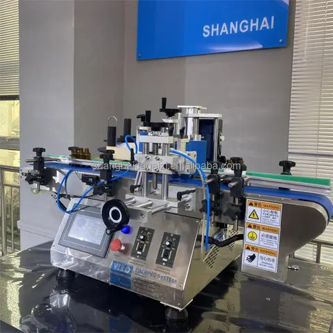Buy Viro Tabletop Automatic Labeling Machine For Round Bottle Jar Can ...