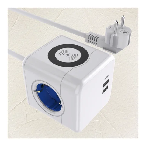Buy Wireless Smart Electric Sockets Multi-3 Socket And 2a1c Port Cube ...